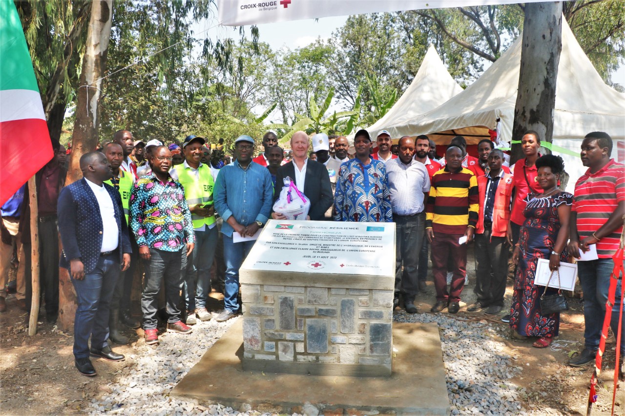 La Croix-Rouge du Burundi contribue à l’amélioration des conditions de ...